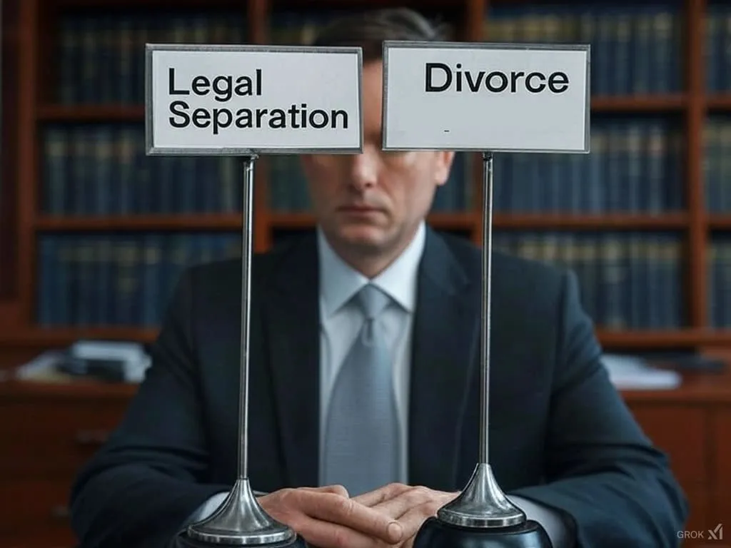 Legal Separation vs Divorce: Key Differences and Considerations for Couples